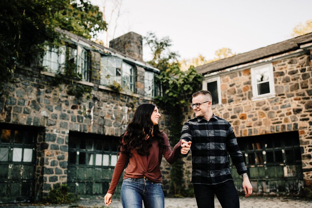 Marian Coffin Gardens Engagement | DE Engagement Photographer