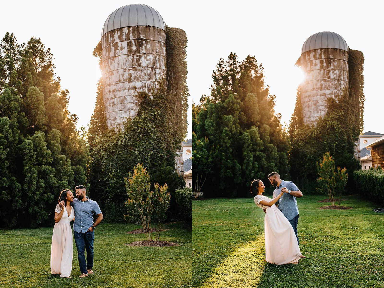 Lavender Field Engagement Session | Milton, Delaware | Christiana + Dale