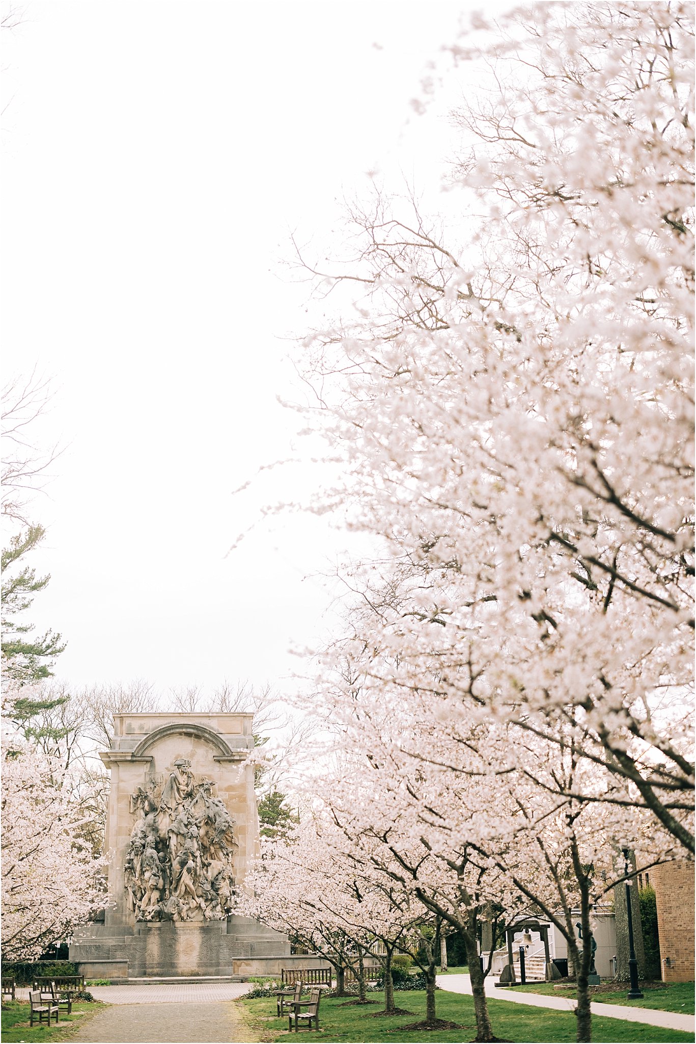 Spring Princeton Engagement Photos // Princeton, NJ